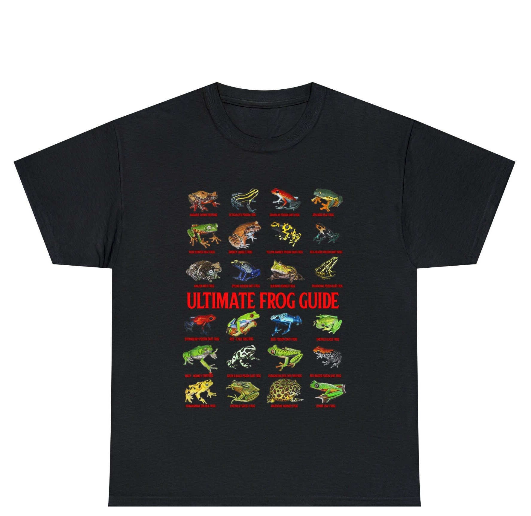 Ultimate Frog Guide Shirt, Funny Frog Lover Frog Owner Frogs T-shirt ...