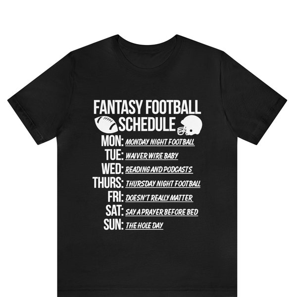 Fantasy Football Shirt - Etsy
