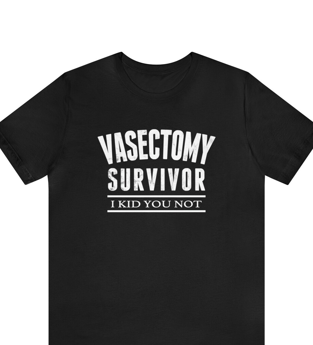 Vasectomy T-shirt, Vasectomy Survivor I Kid You Not Shirt, Vasectomy ...