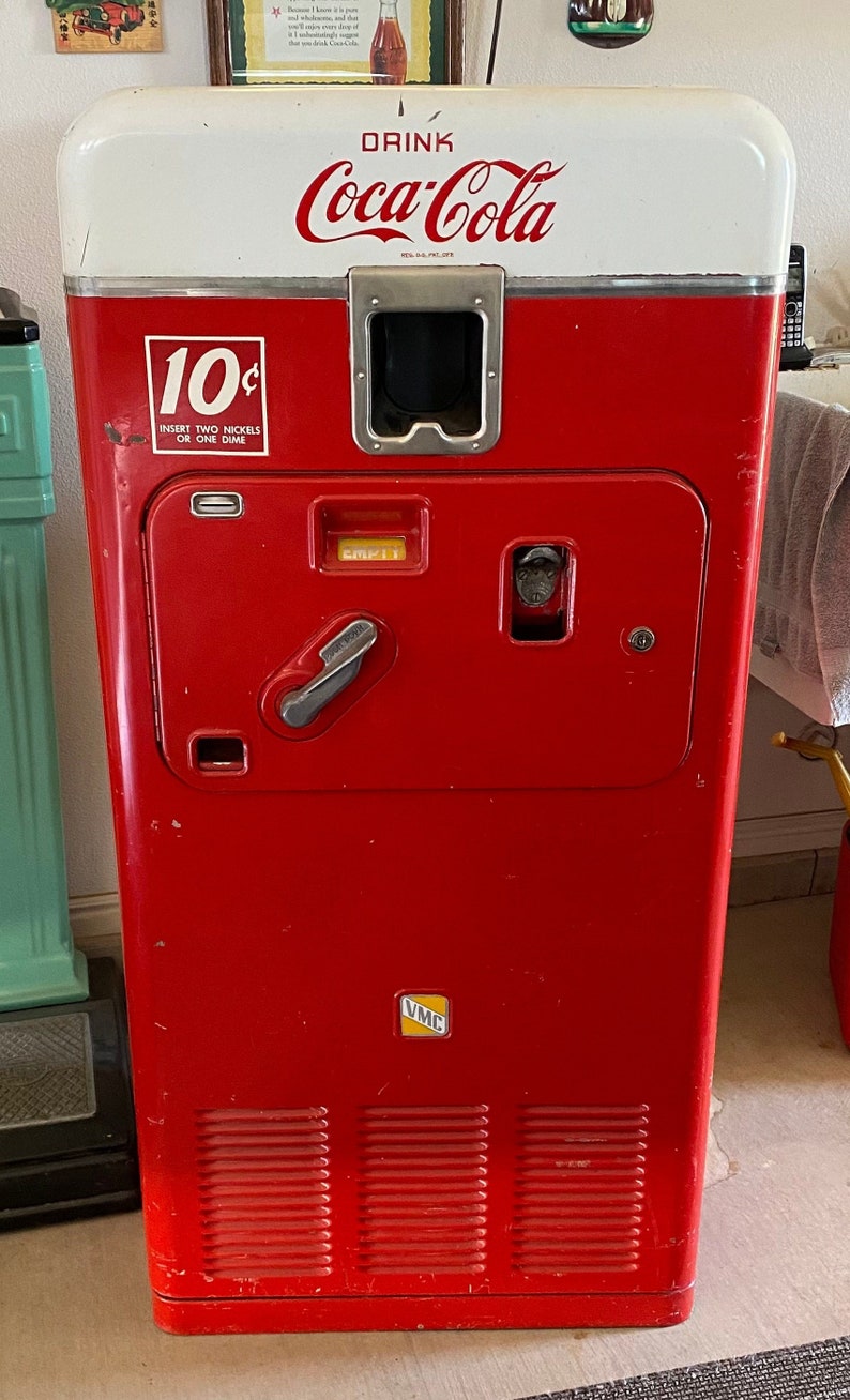 Vintage Coke Machine VMC 33 Coca Cola - Etsy