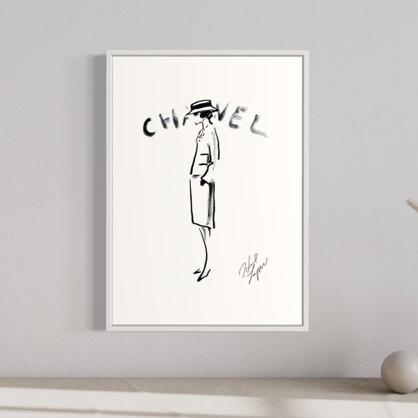 Chanel Poster - Etsy