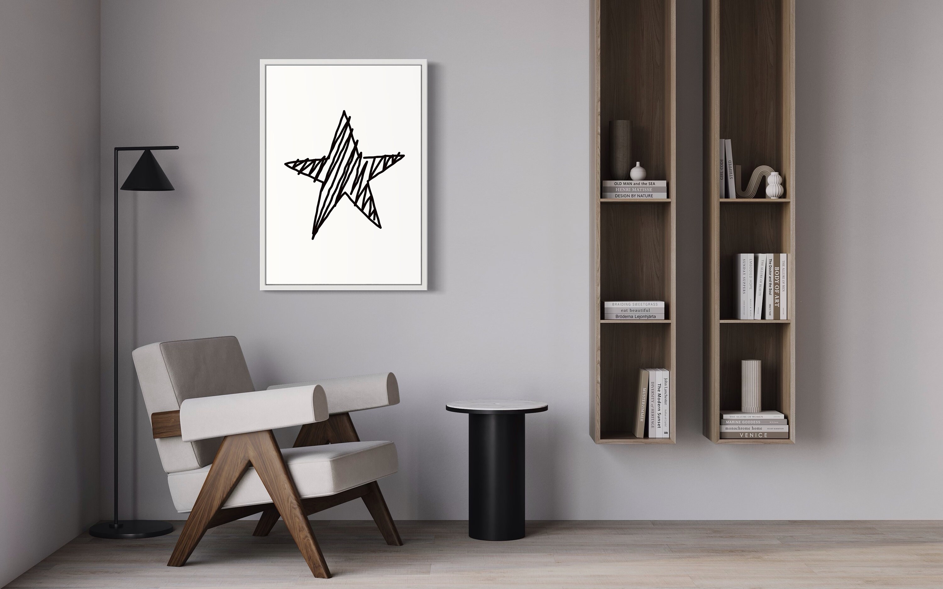 Star Poster Star Decorations Star Wall Art Instant - Etsy