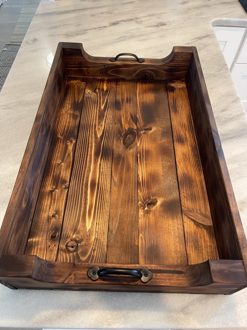 Rustic Country Serving Tray - Etsy