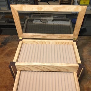 Solid Hardwood Pen Display Cabinet - Etsy