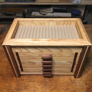 Solid Hardwood Pen Display Cabinet - Etsy