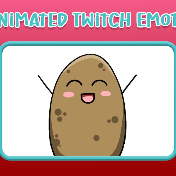 Potato Emote - Etsy