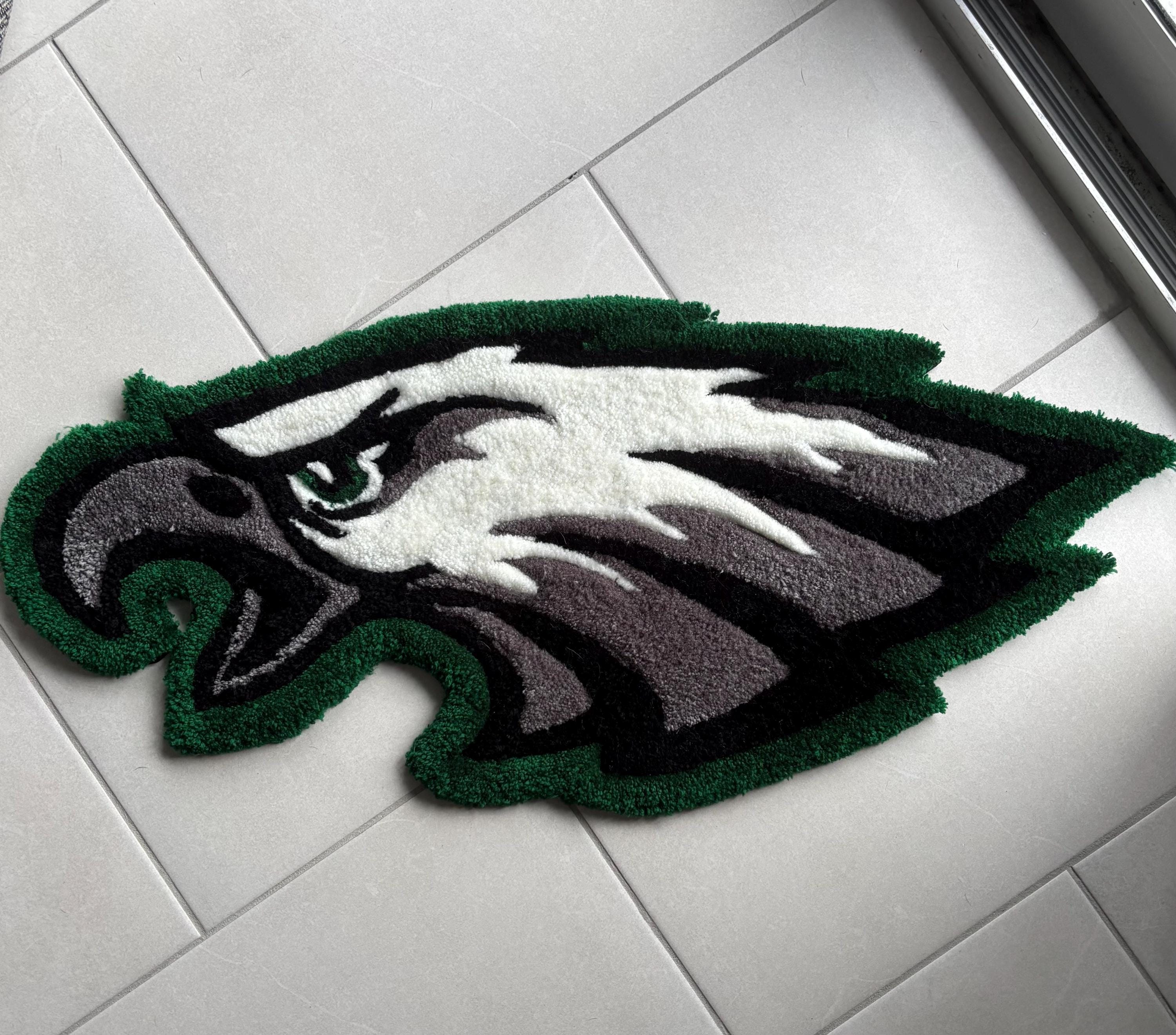 Philadelphia Eagles Tufted Rug - Etsy