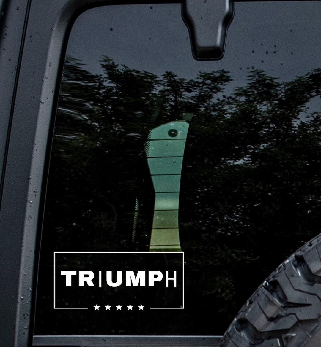Trump Triumph Transfer Sticker - Etsy