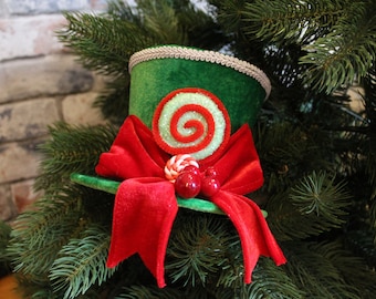 Top Hat Christmas Tree Topper - Etsy