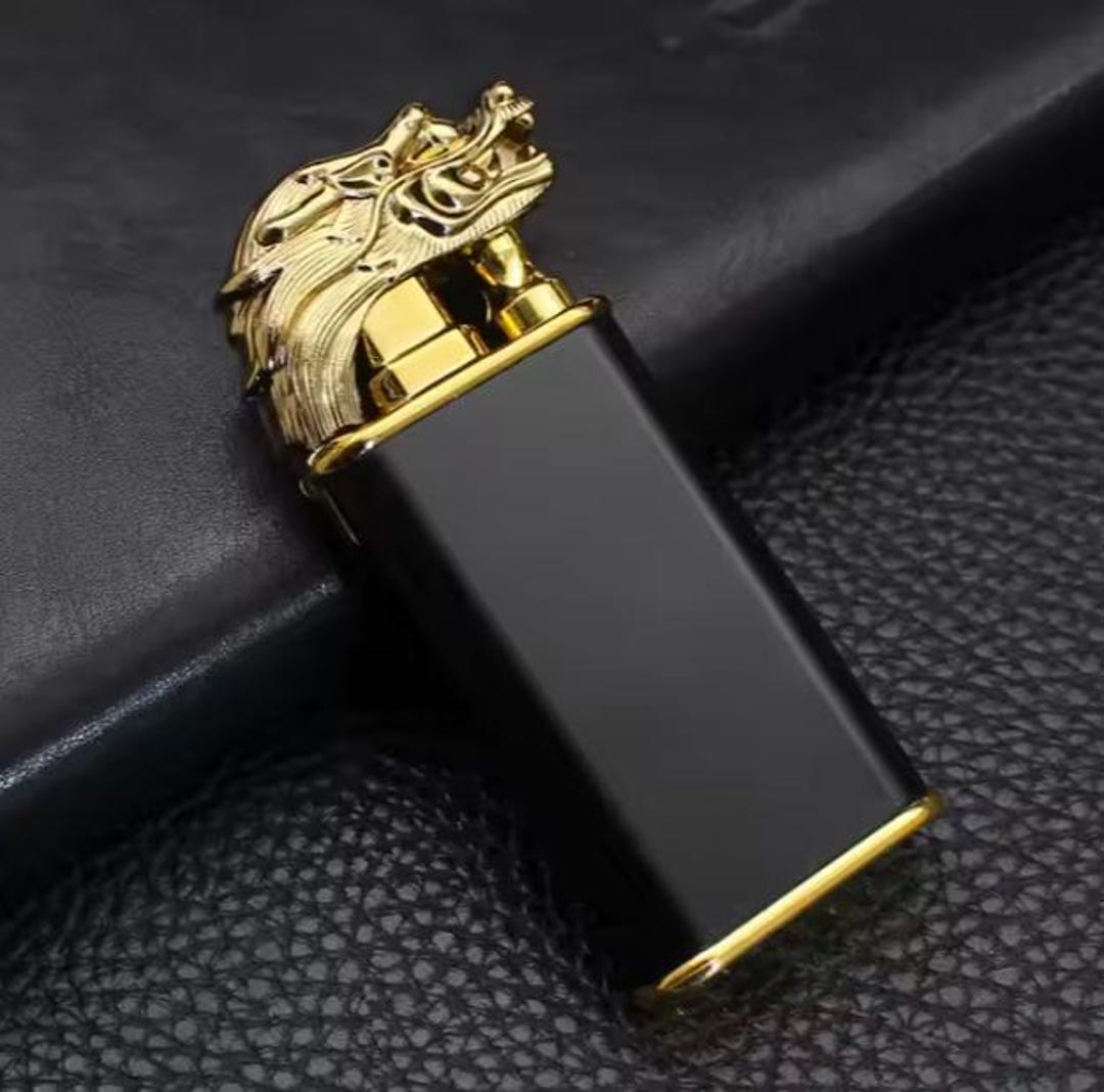 Double Flame Dragon Lighter - Etsy