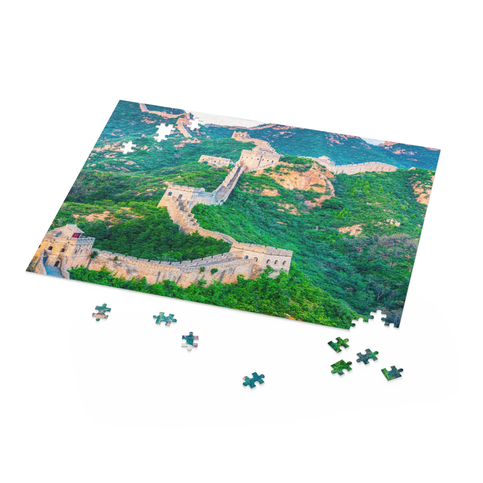 Jigsaw Puzzle (120, 252, or 500-piece) the Great Wall of China - Etsy