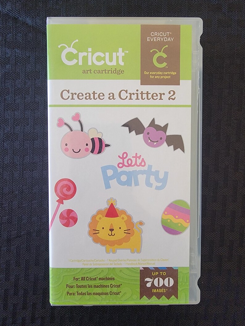 Create-a-critter 2 Cricut Cartridge! Linked! - Etsy