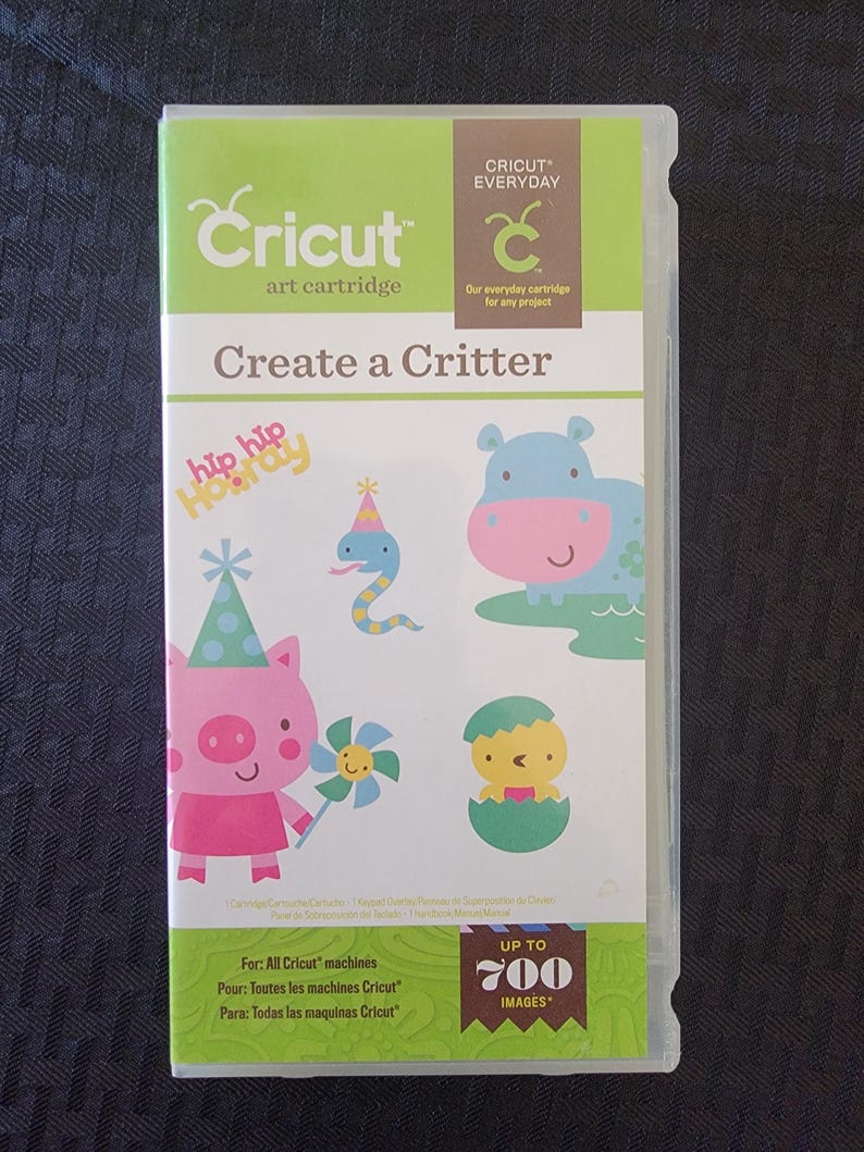 Create-a-critter 1 Cricut Cartridge! Linked! - Etsy