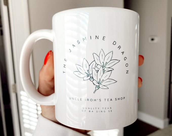 The Jasmine Dragon Tea Shop Mug | Avatar the Last Airbender Ceramic Mug ...