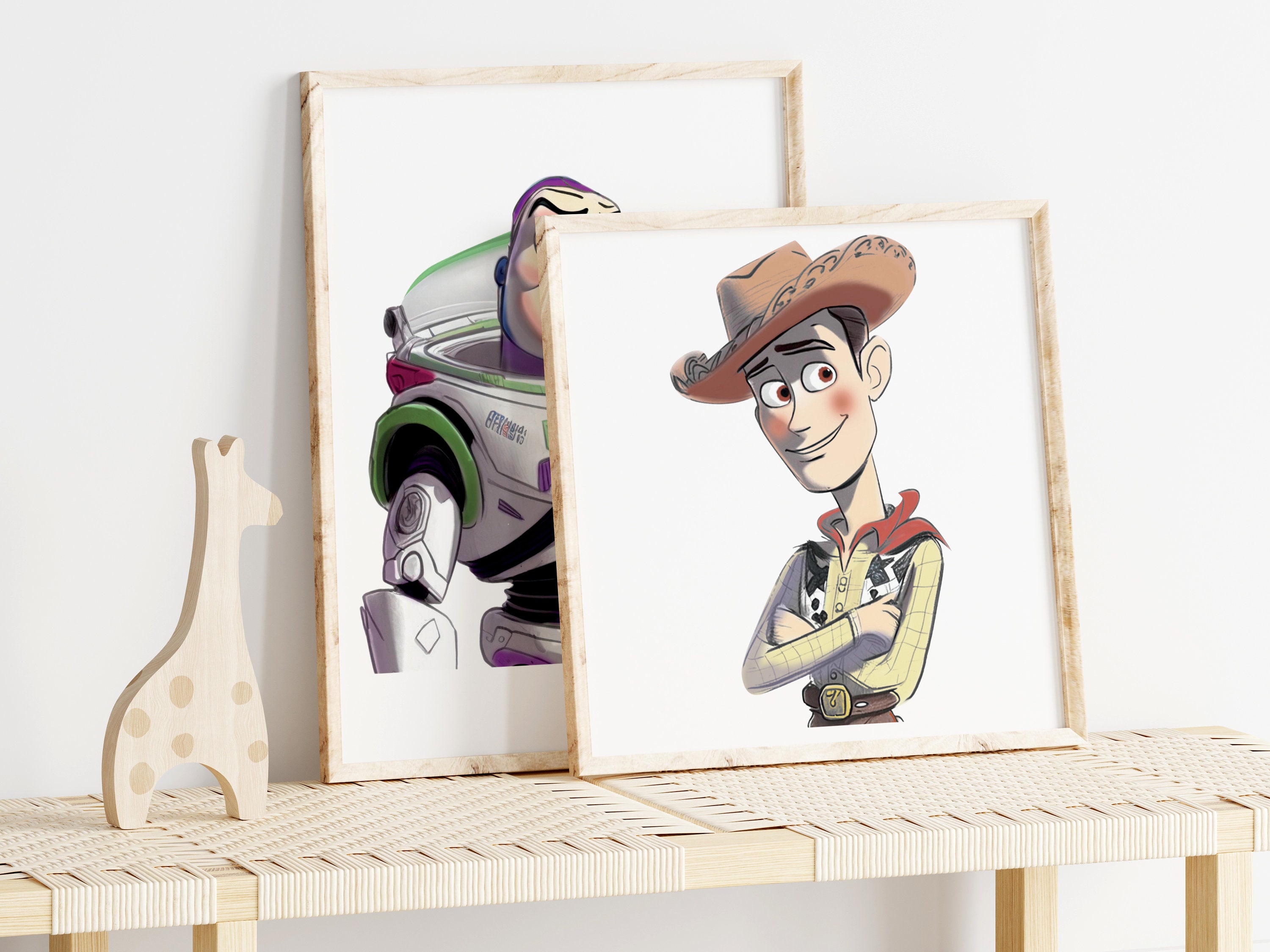 Woody Toy Story Wall Art Print Toy Story Nursery Art Nursery - Etsy