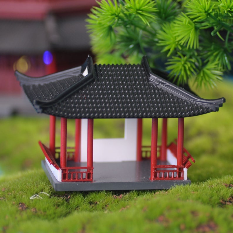 Traditional Chinese Suzhou Garden Architecture Model Xiuyi Pavilion - Etsy