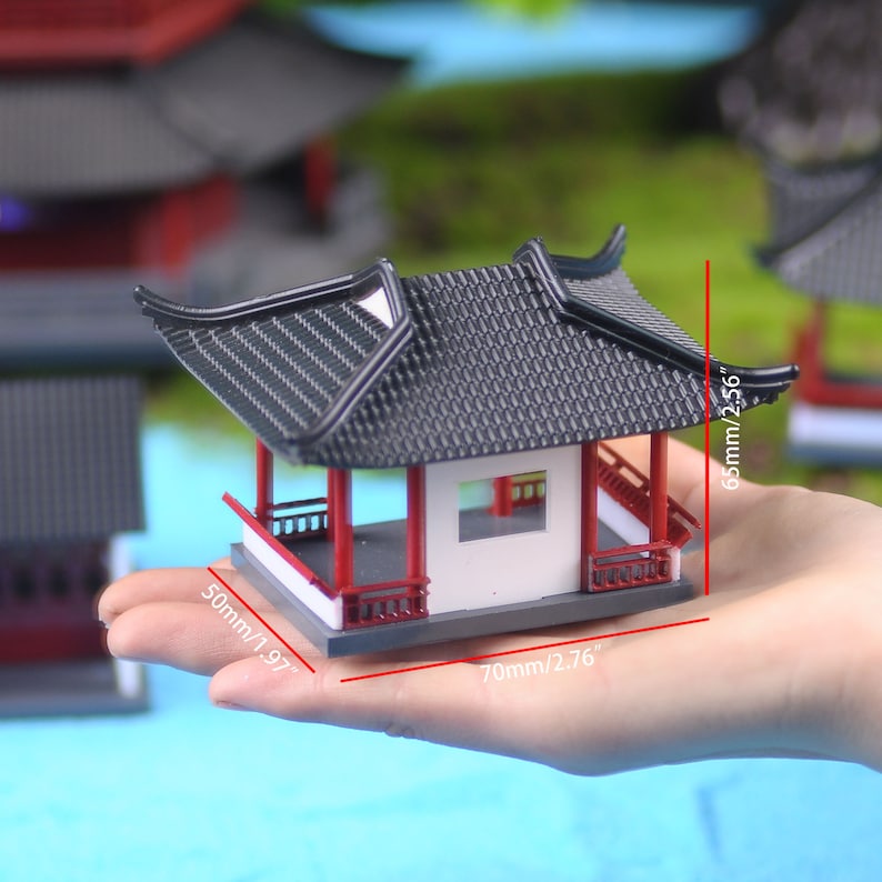 Traditional Chinese Suzhou Garden Architecture Model Xiuyi Pavilion - Etsy