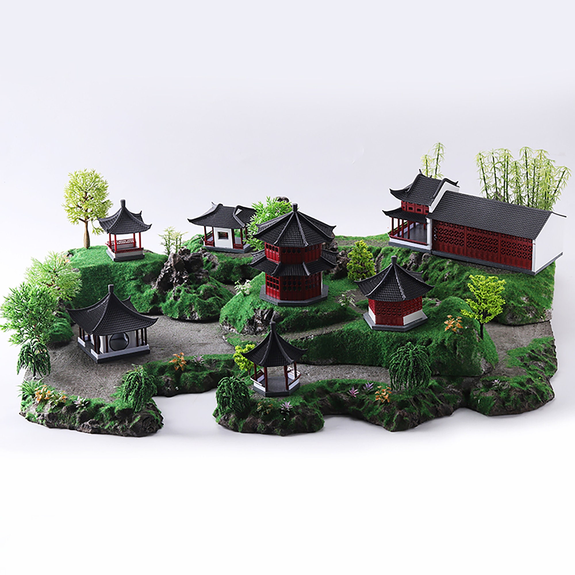 Traditional Chinese Suzhou Garden Architecture Model Xiuyi Pavilion - Etsy