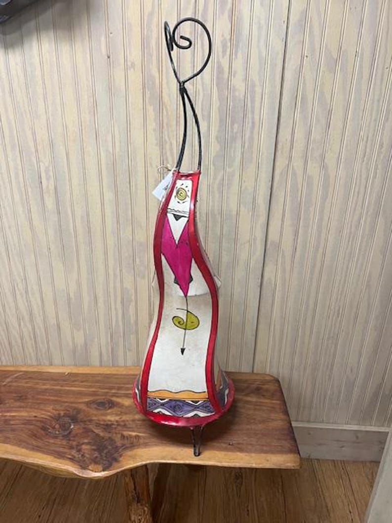 Tangier Moroccan Henna Lamp - Etsy