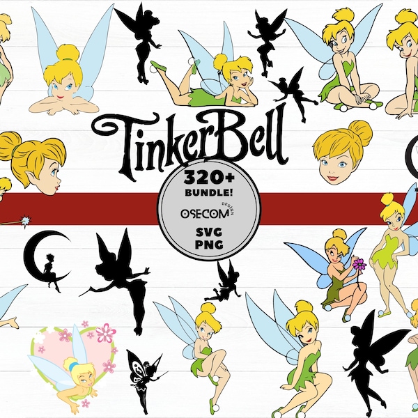 Tinkerbell cut file svg - Etsy Schweiz