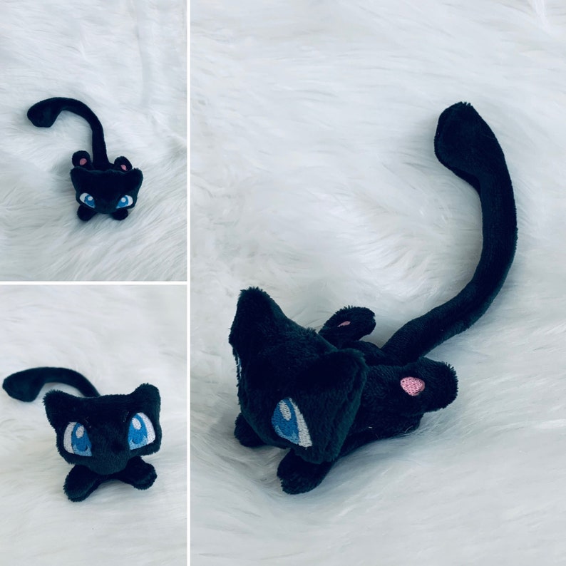 Space Cat Plushie, Handmade, Anime Inspired Plush, Made to Order - Etsy