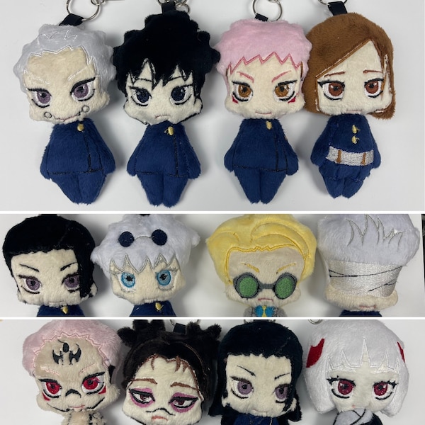 Jjk Plush Charm - Etsy
