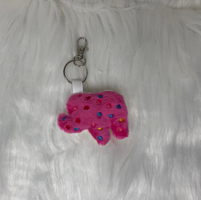 Circus Animal Snack Plush Charm, Plush Keychain, Animal Shaped, Foodie ...