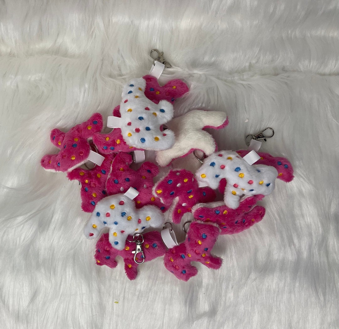 Circus Animal Snack Plush Charm, Plush Keychain, Animal Shaped, Foodie ...
