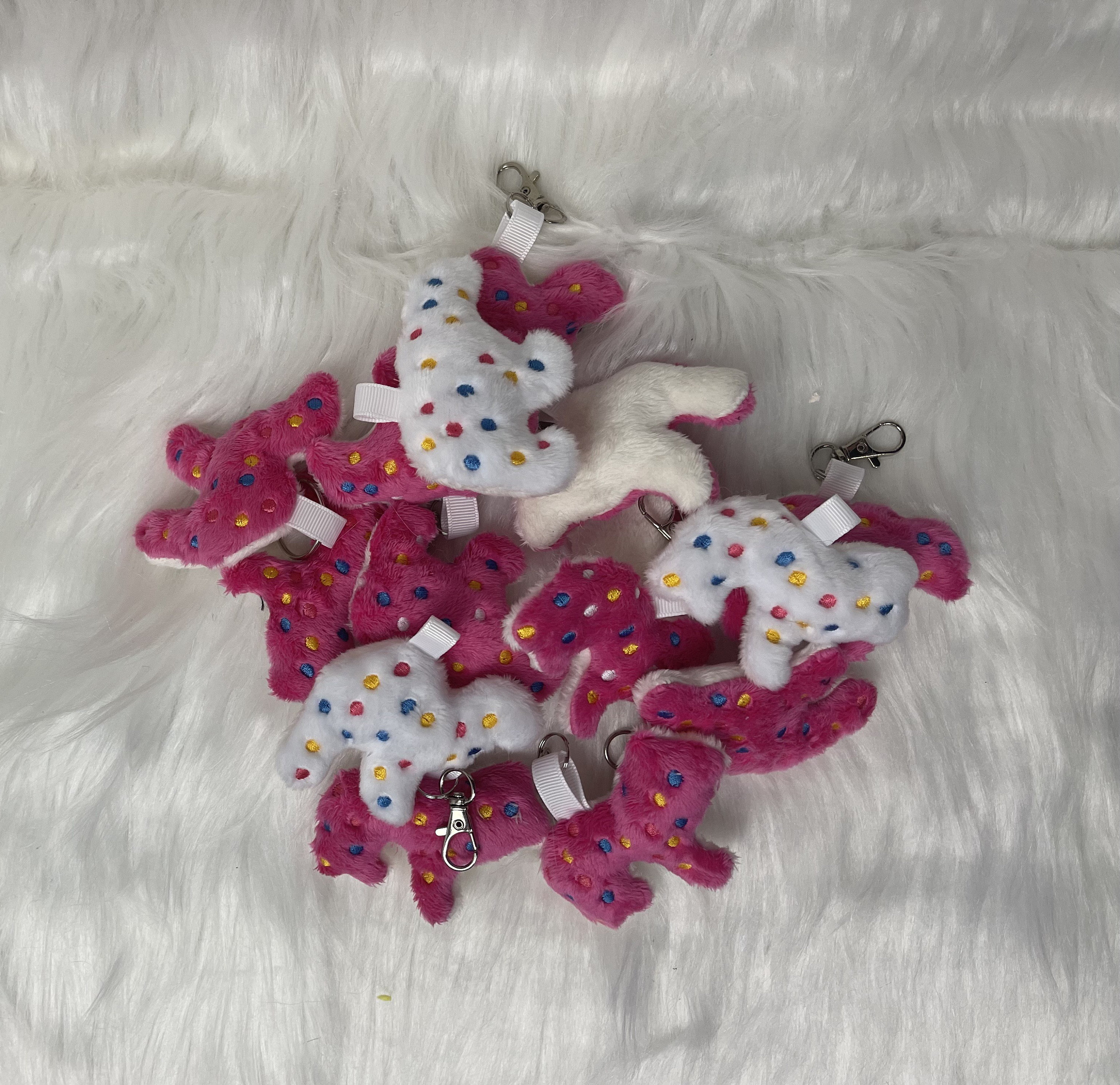 Circus Animal Snack Plush Charm, Plush Keychain, Animal Shaped, Foodie ...
