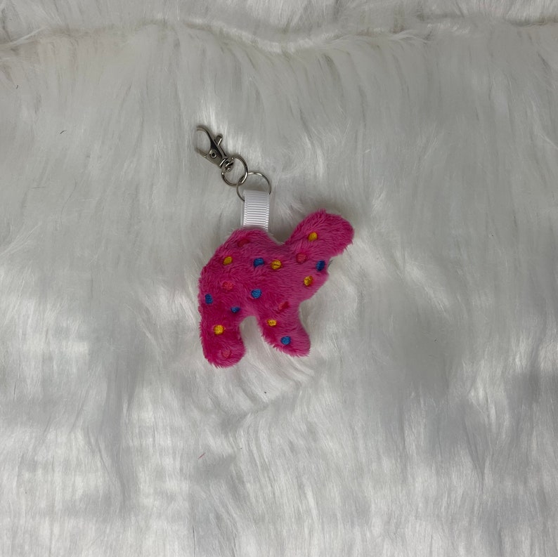 Circus Animal Snack Plush Charm, Plush Keychain, Animal Shaped, Foodie ...