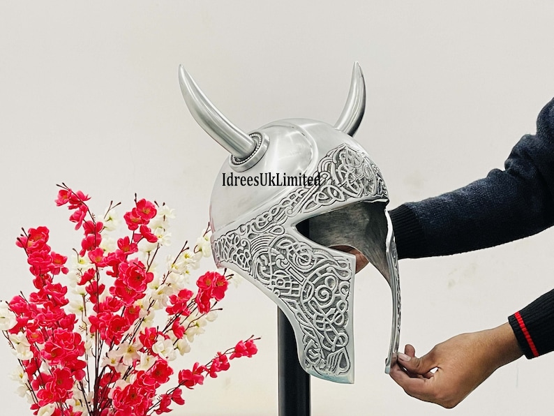 Norse Mythology Horned Valhalla Viking Helmet Asgard Hero - Etsy