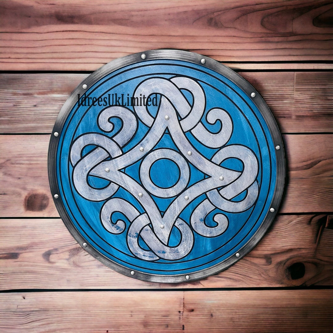 Handmade Viking Shield Celtic Knot Shield Valhalla Authentic - Etsy
