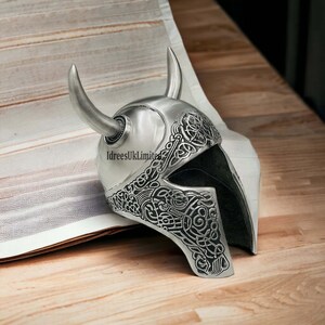 Norse Mythology Horned Valhalla Viking Helmet Asgard Hero Warrior ...