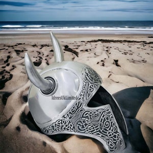Norse Mythology Horned Valhalla Viking Helmet Asgard Hero Warrior ...