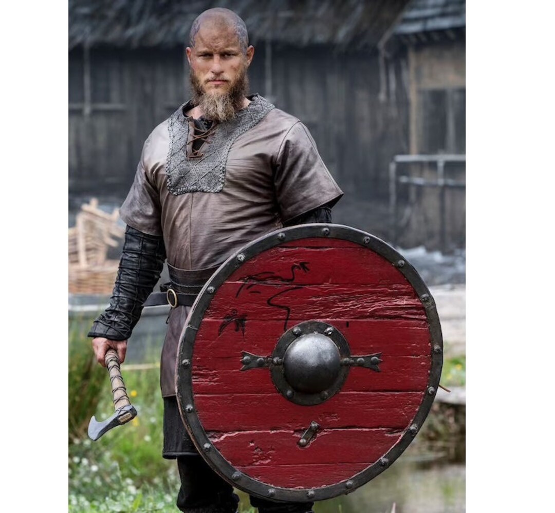 Viking Shield Ragnar Lothbrok Authentic Battleworn Viking Shield