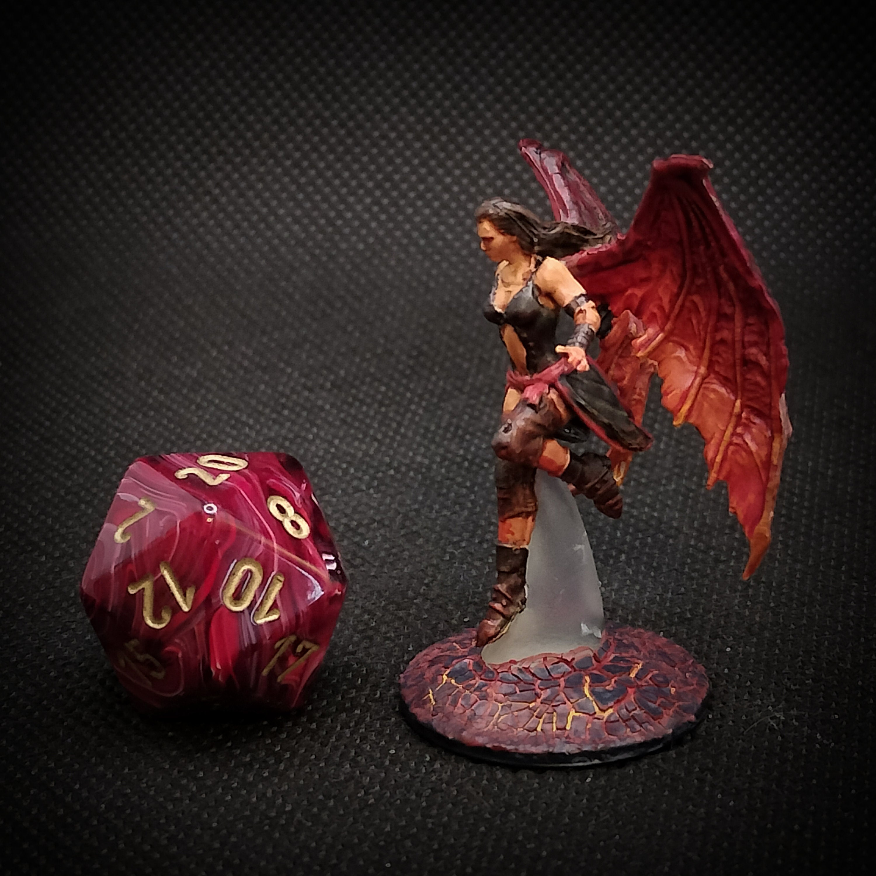 Incubus and Succubus RPG Miniature - Etsy