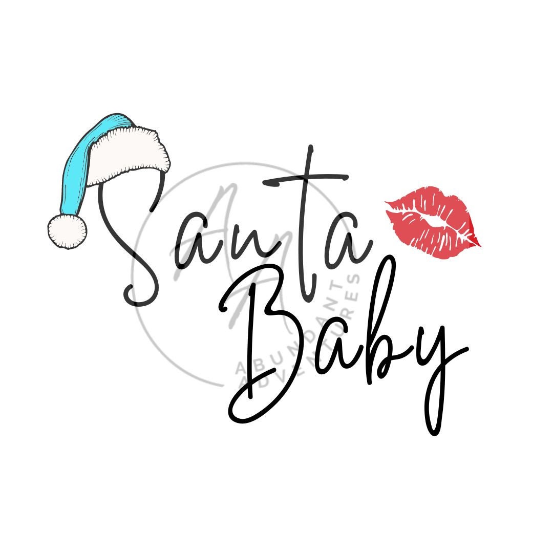 Santa Baby SVG Digital Download File - Etsy