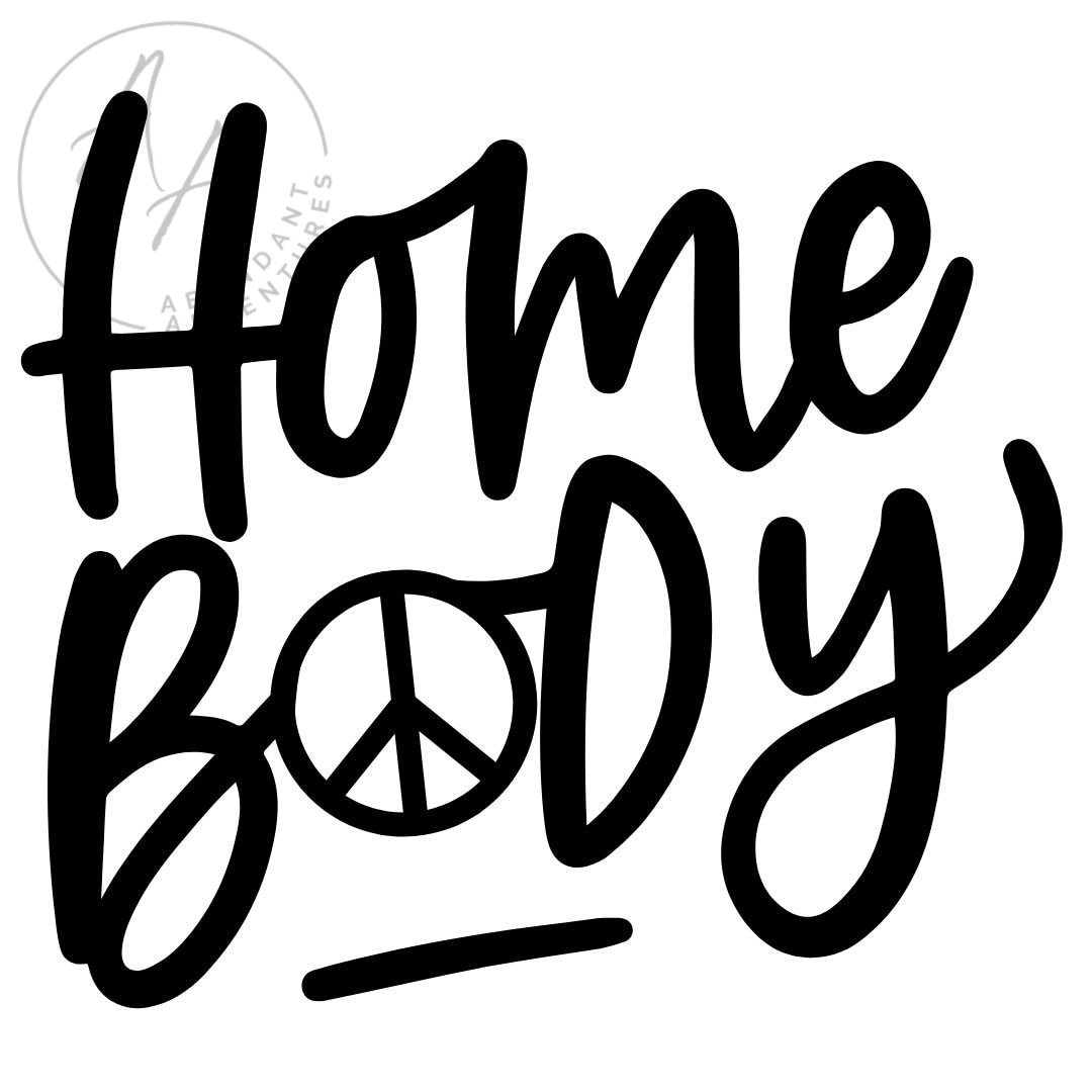 Homebody SVG/PNG Digital Download File - Etsy