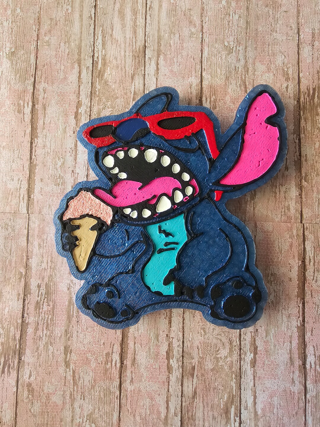 Scented Cute Alien Eating Ice Cream Car Freshner - Etsy