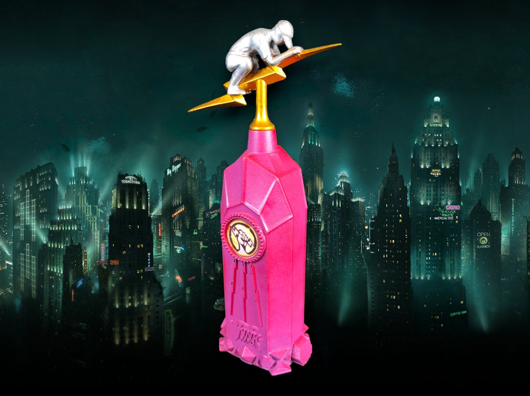 SHOCK JOCKEY Bioshock Infinite Vigor Bottle 1:1 Scale - Etsy