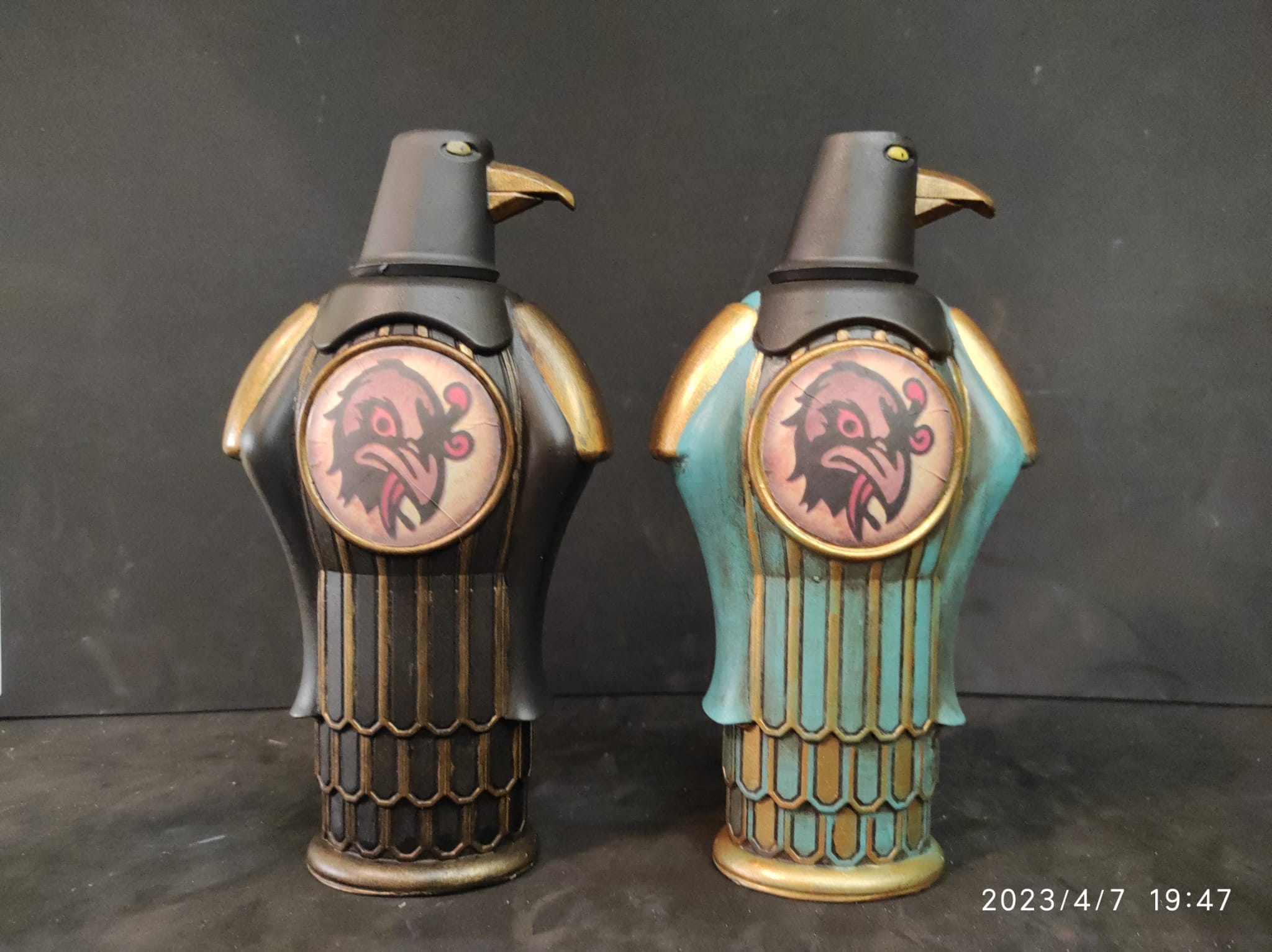 Bioshock Infinite Papercraft Vigors