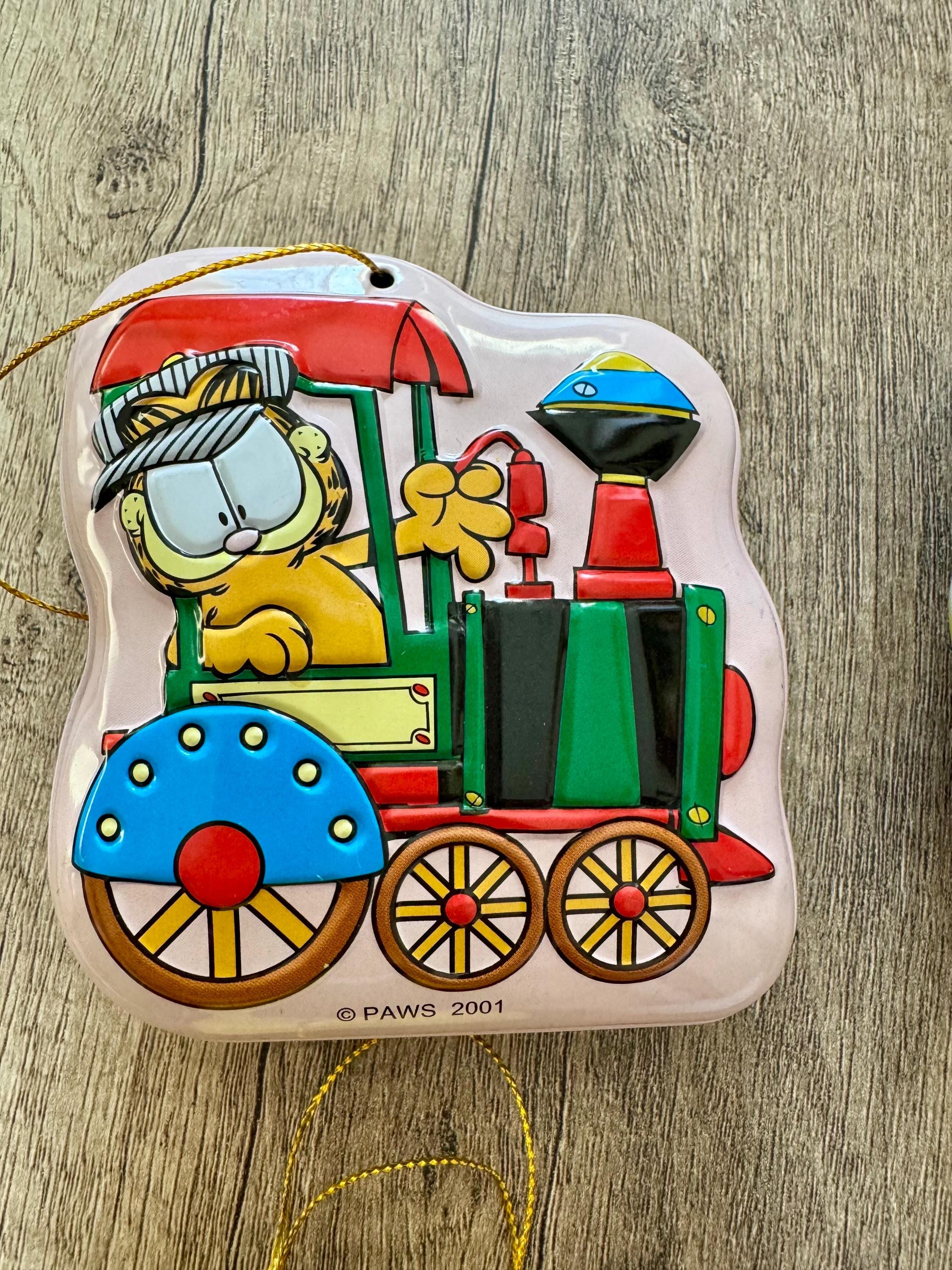 Garfield Tin Collectible and Vintage Ornaments - Etsy