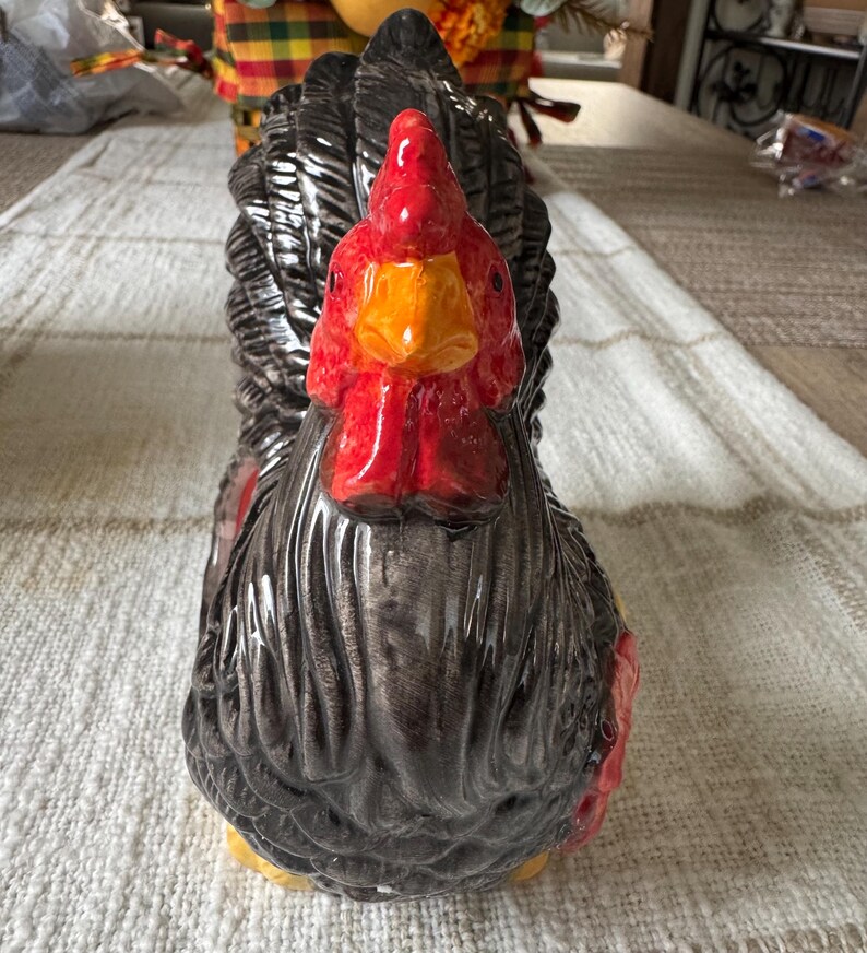 Vintage Cracker Barrel Rooster, Scrub Holder by Susan Winget - Etsy