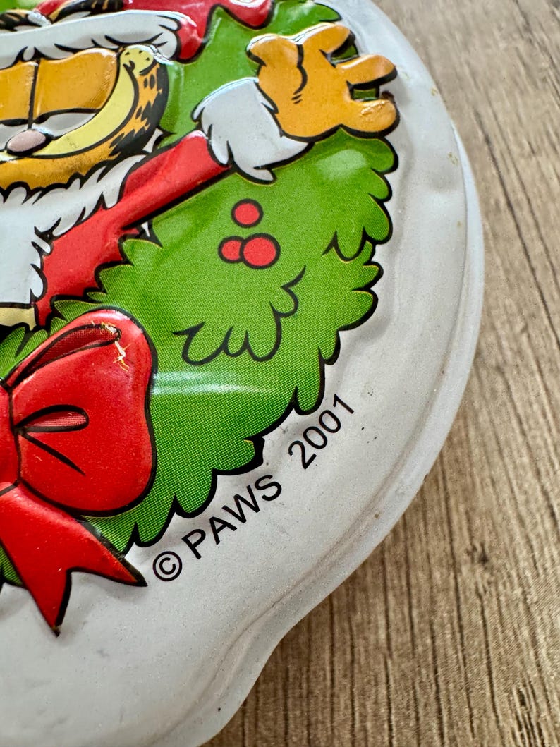 Garfield Tin Collectible and Vintage Ornaments - Etsy