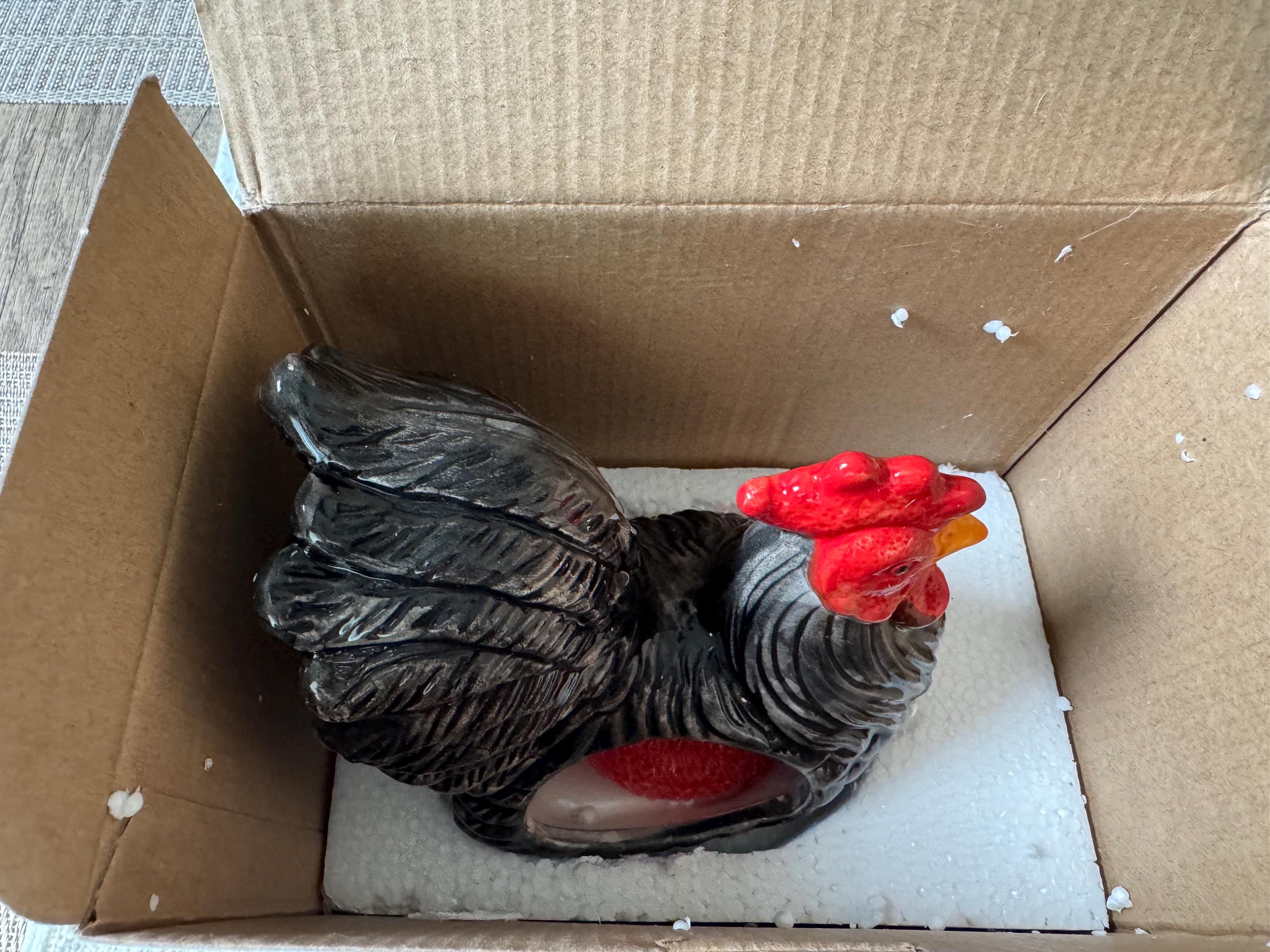 Vintage Cracker Barrel Rooster, Scrub Holder by Susan Winget - Etsy