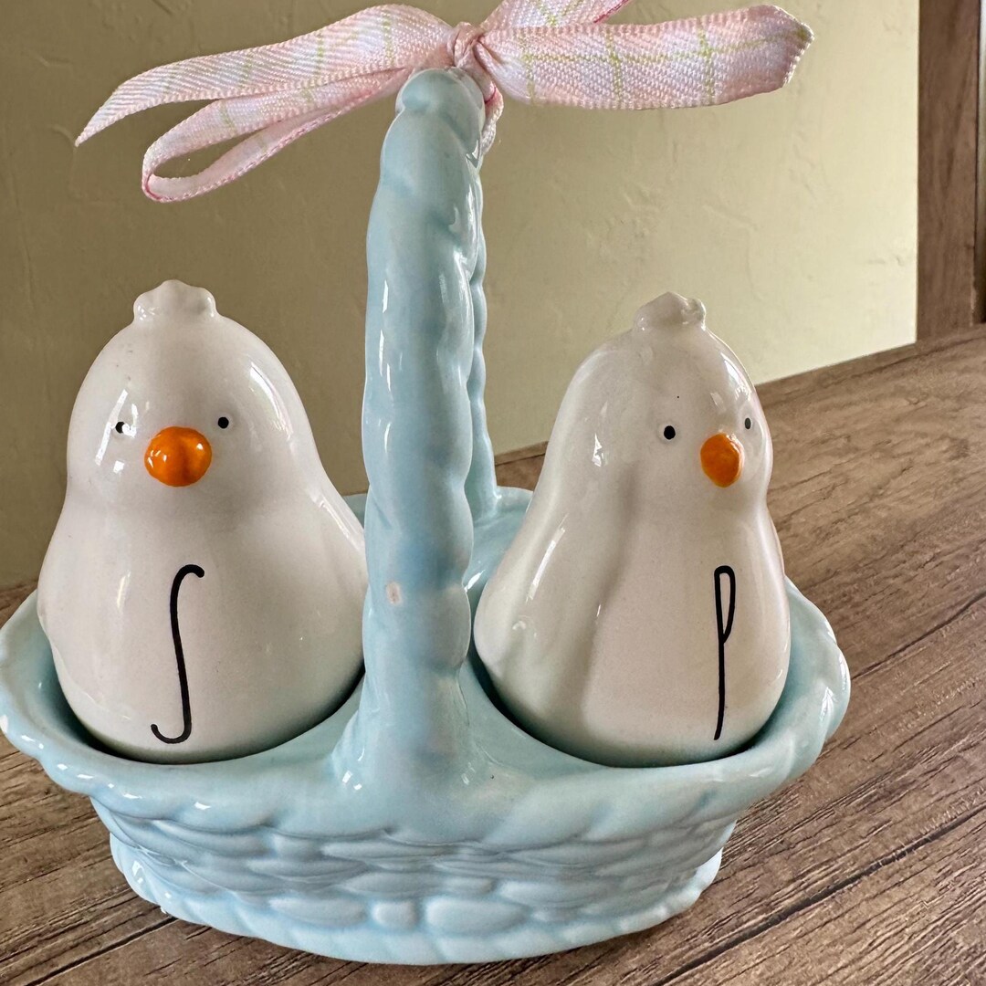 Rae Dunn Farm Style Salt and Pepper Skakers Set - Etsy