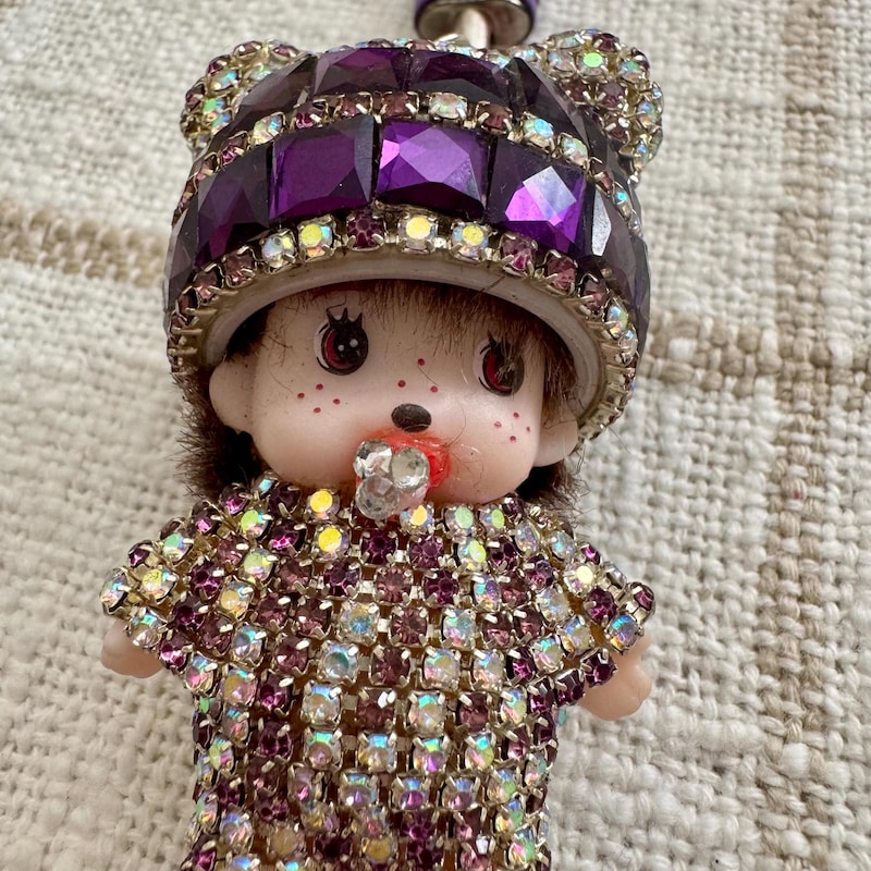 Monchichi Keychain - Etsy