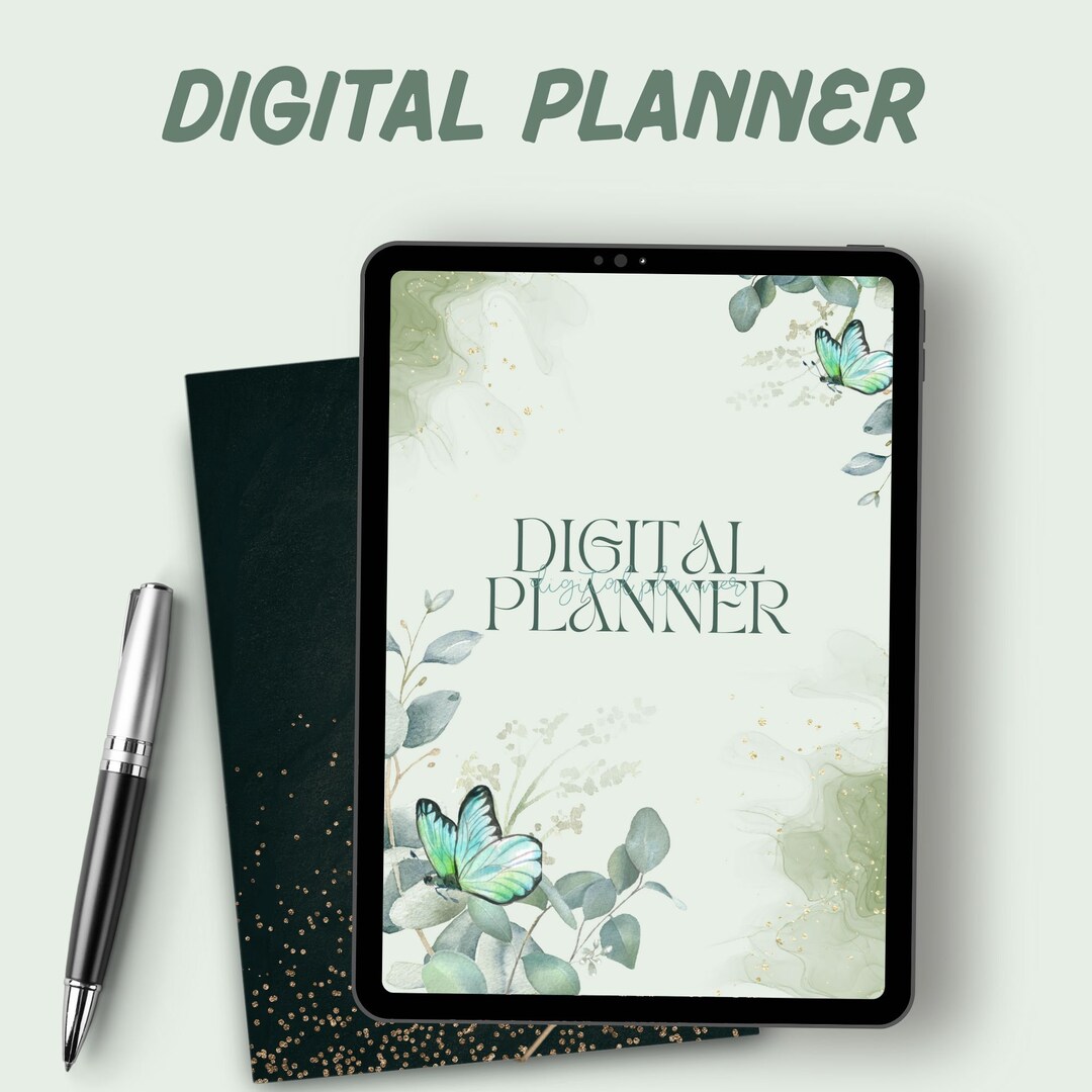 Yearly Digital Planner | iPad Planner | DATED Goodnotes Digital Planner ...