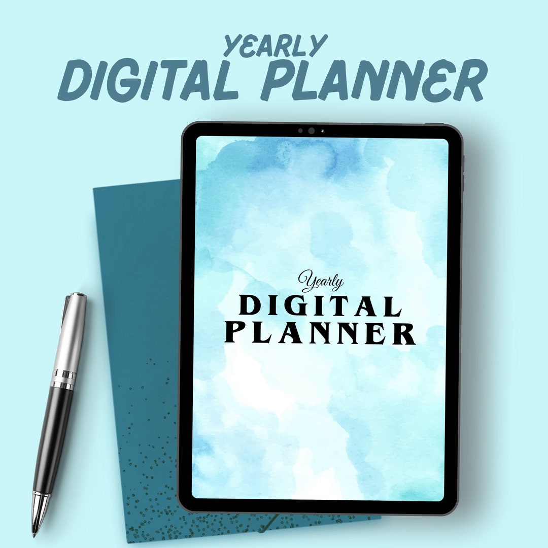 Yearly Digital Planner | DATED Goodnotes Digital Planner 2024 | iPad ...