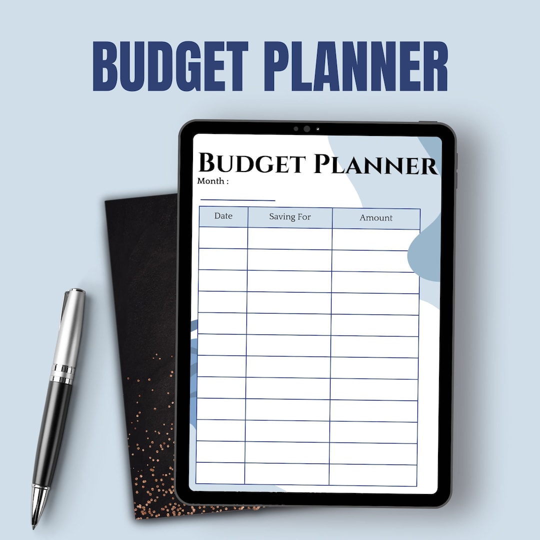 Budget Planner | Finance Tracker, Finance Planner, Digital Budget ...